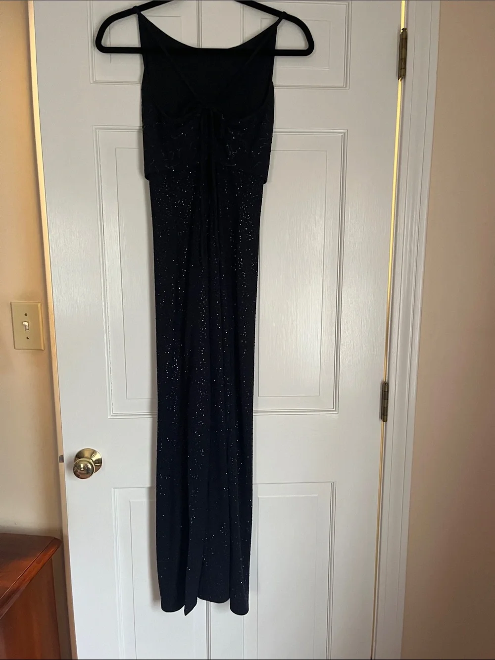 Reggio | Dresses | Sparkling Midnight Blue Evening Gown | Poshmark